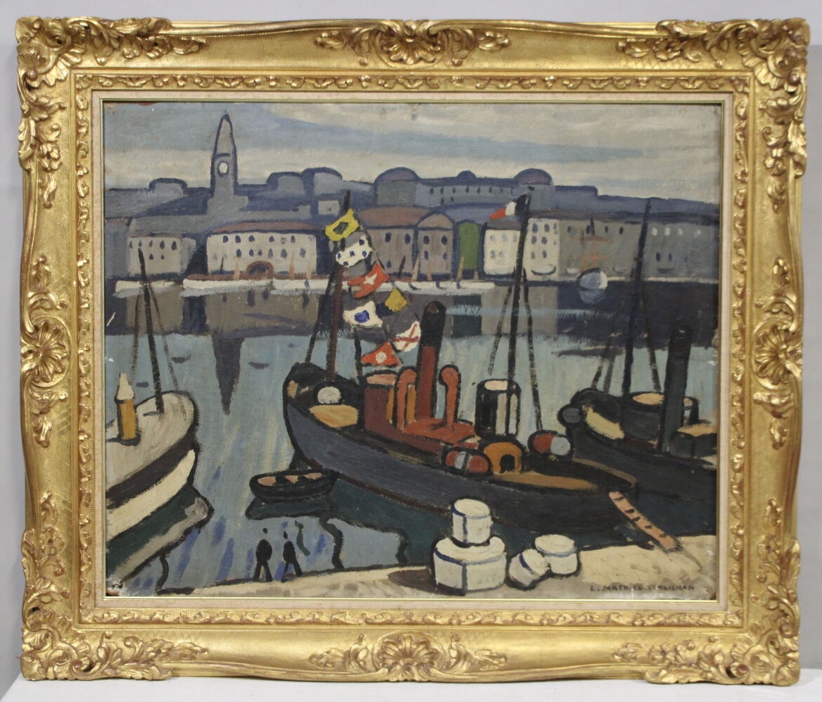 Louis Mathieu Verdilhan | Le vieux port de Marseille | MutualArt