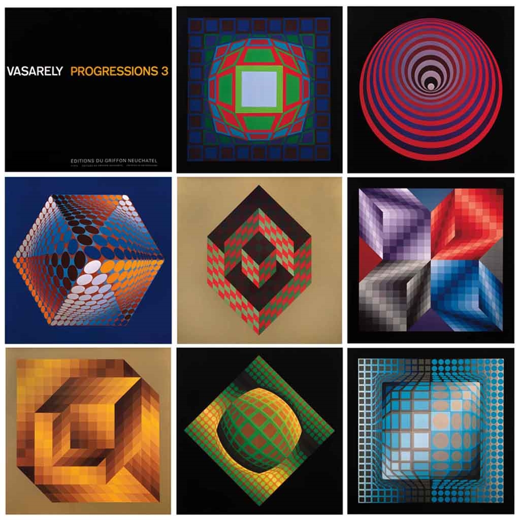 Victor Vasarely | Vasarely Progressions | MutualArt
