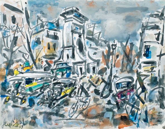Gen Paul | Scène de Montmartre (1969) | MutualArt