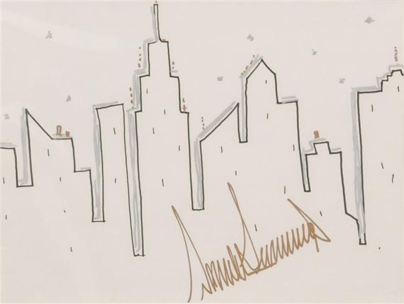Donald J. Trump | New York Skyline | MutualArt