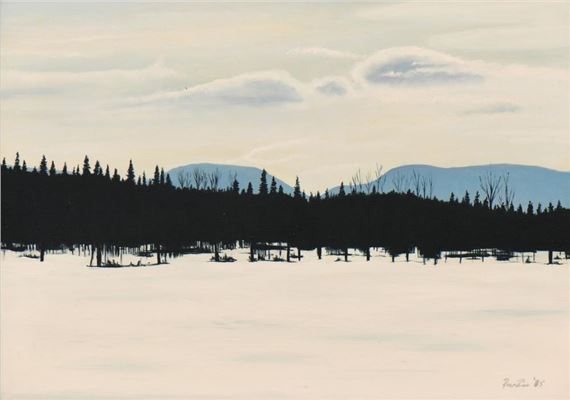 David Prentice | Snow Landscape | MutualArt