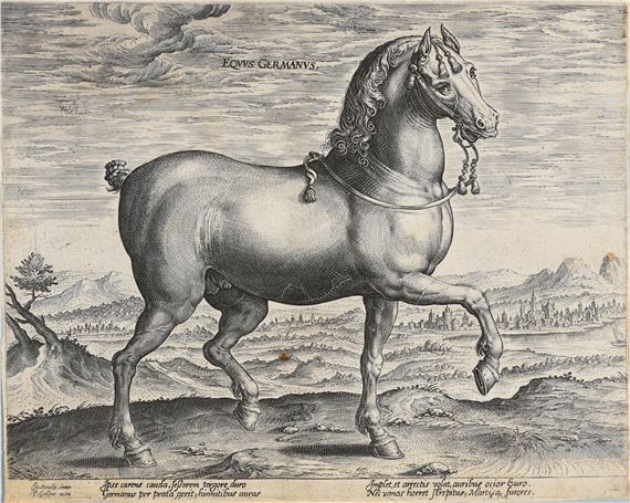 Jan Straet | Equus Germanus (1578 - 1582) | MutualArt