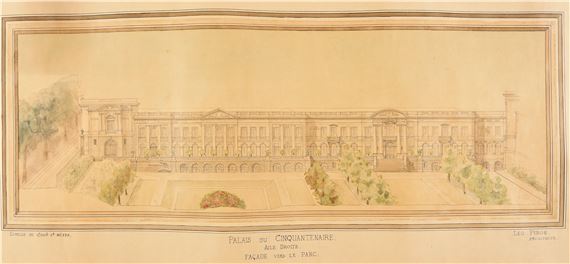 Leo Piron | Palais du cinquantenaire (1920) | MutualArt