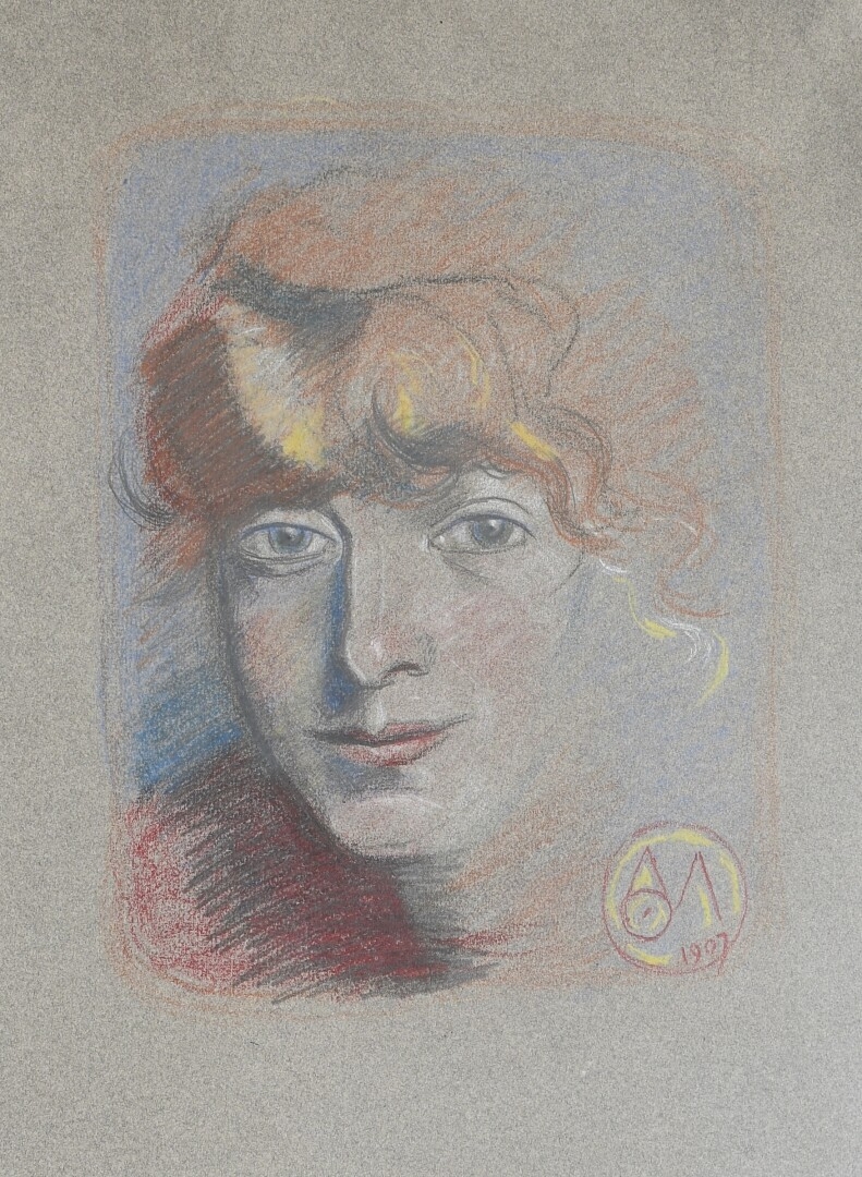 Alexis Mérodack-Jeaneau | Portrait de Marie Demay (1907) | MutualArt