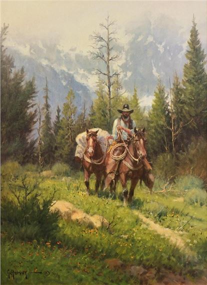 Gerald Harvey Jones | Spring in the Tetons | MutualArt