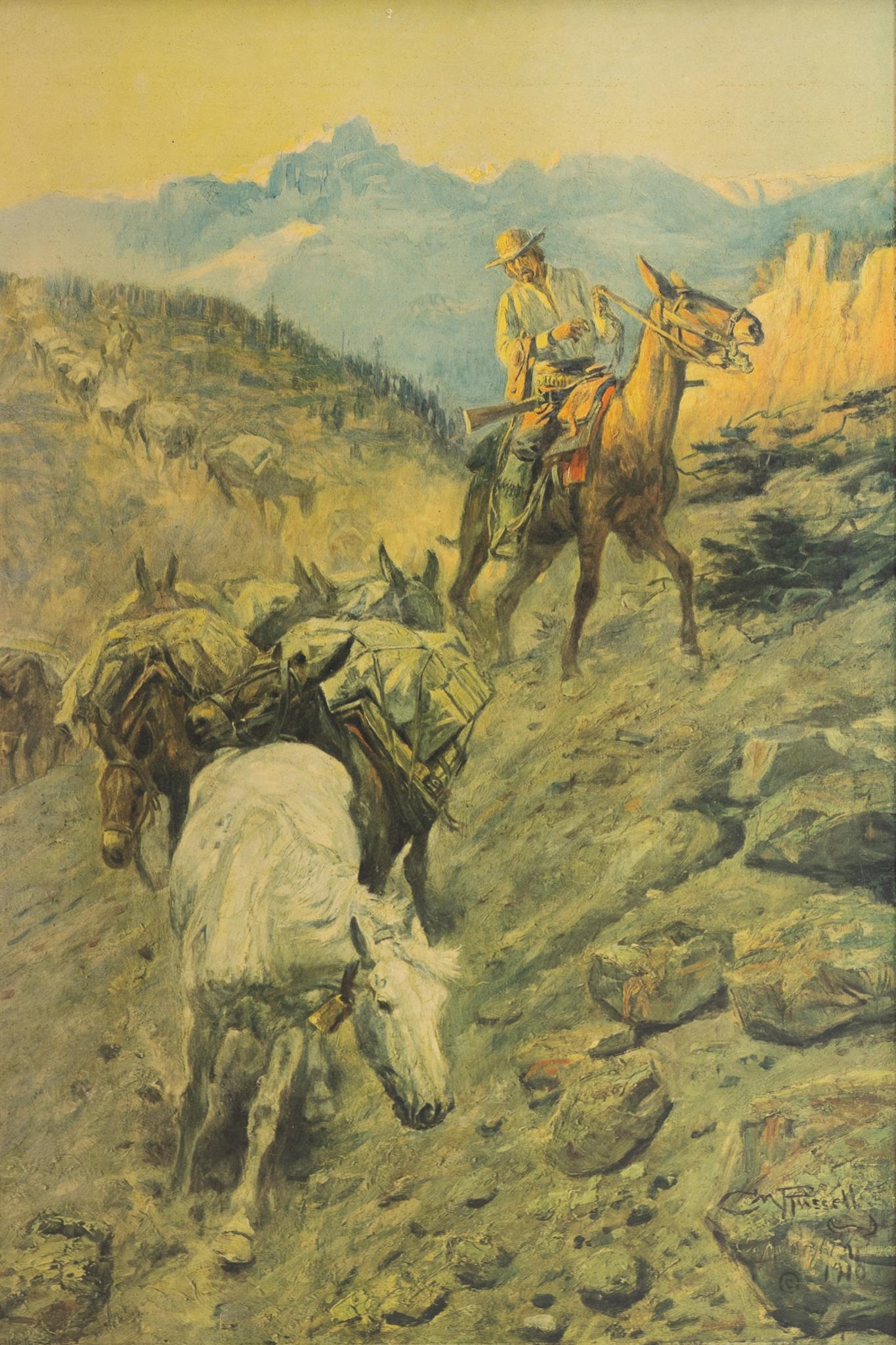 Charles Marion Russell | The Scouts | MutualArt