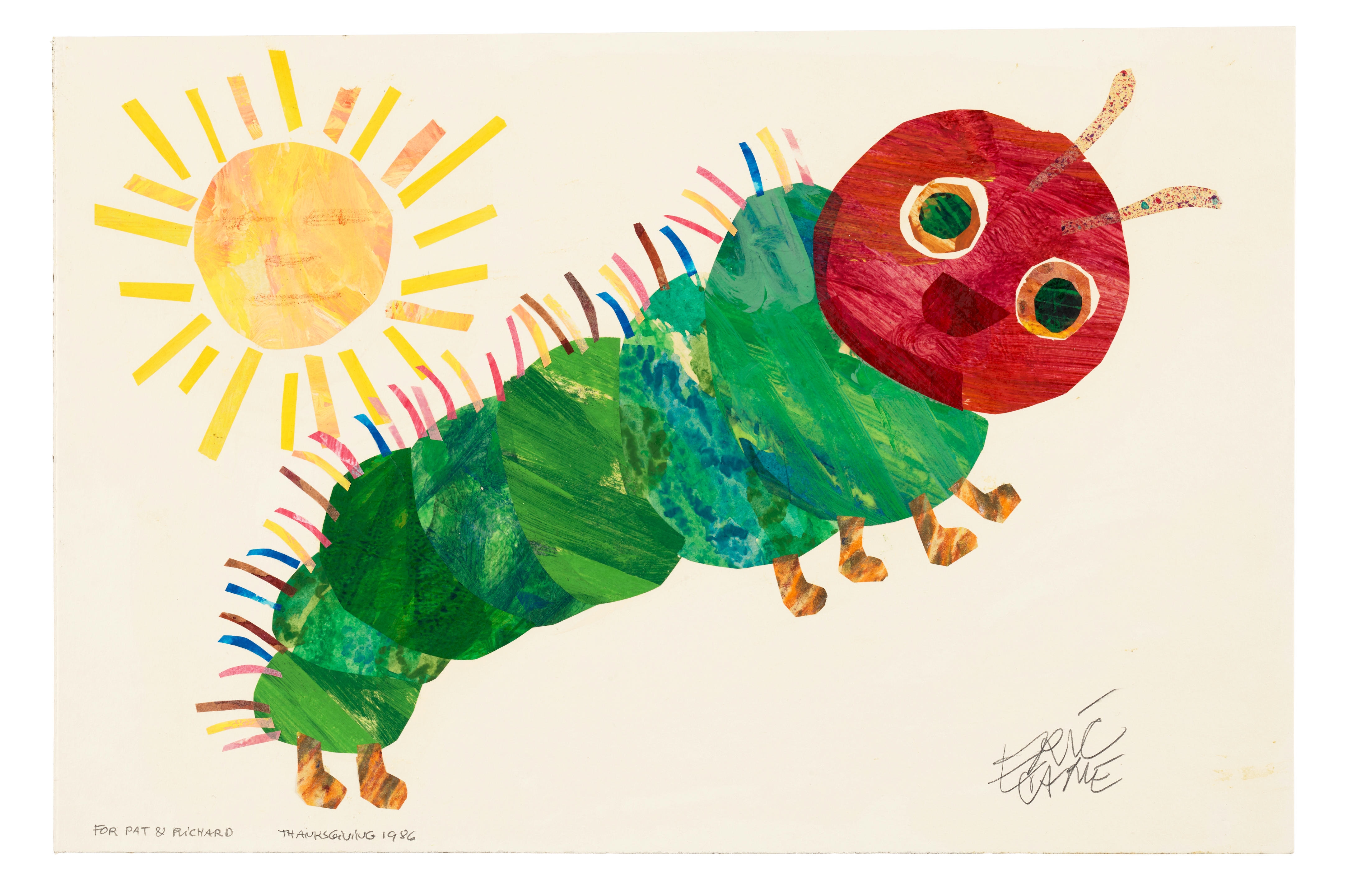 The Very Hungry Caterpillar Illustrations