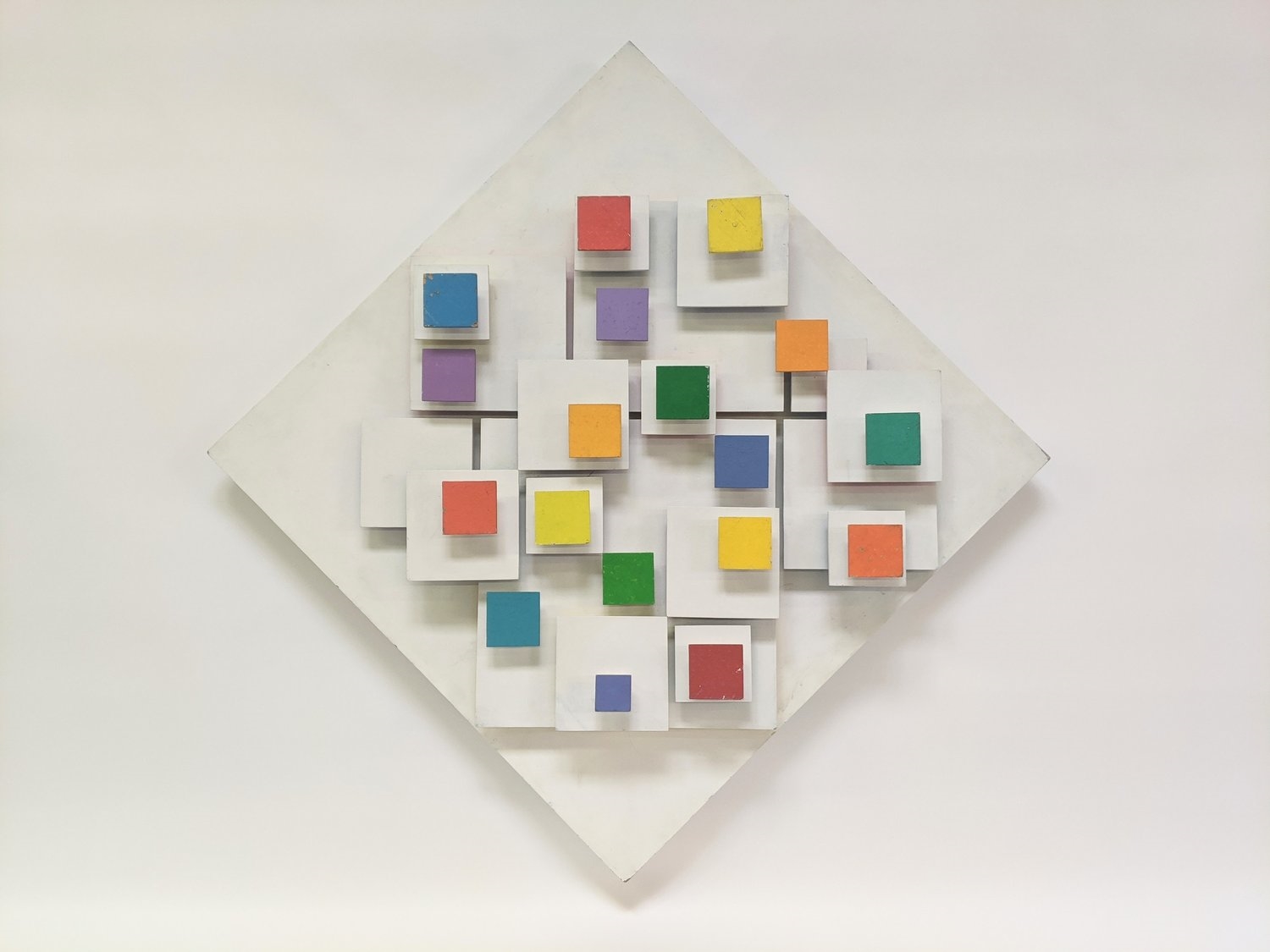 Charles Hess | Abstract geometric construction (1950s) | MutualArt