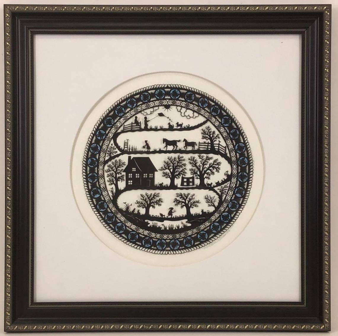 Marie-Helene Grabman | Traditional Pennsylvania German paper-cutting ...