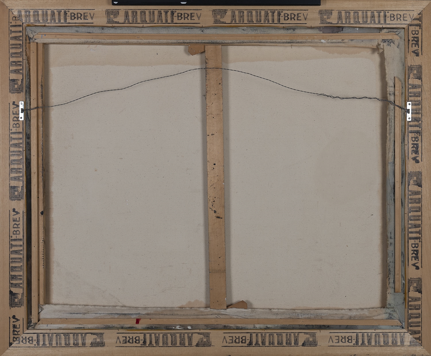 George Rorris | Interior of a house with a woman lying down (1994 ...