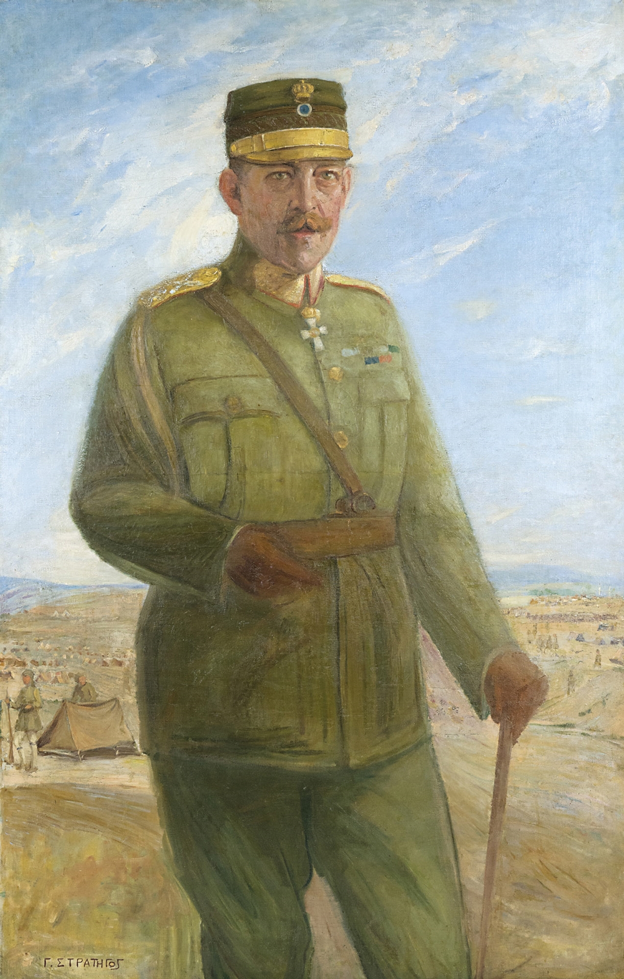 Georgios Stratigos | King Constantine Army Commander | MutualArt