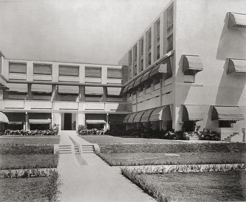 Eckart Muthesius | Exteriors of Manik Bagh Palace in India (1933 ...