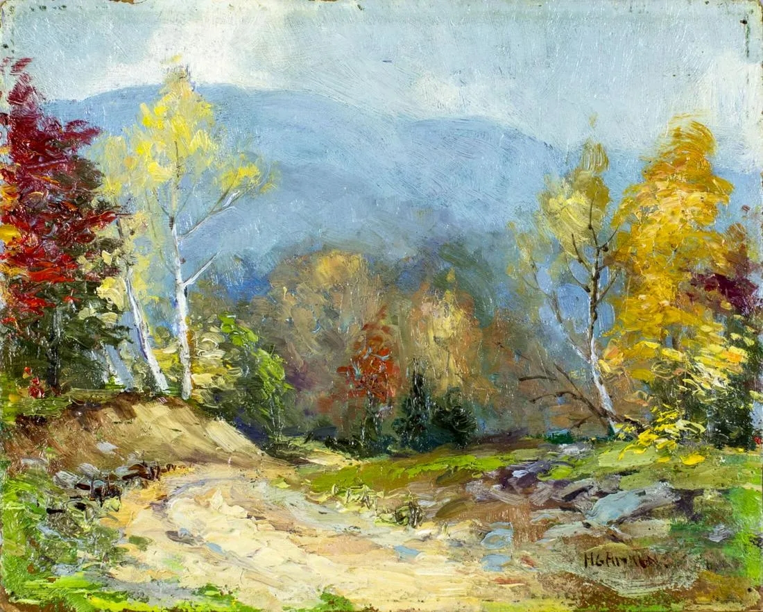 Harry G. Aitken | Landscape - Misty Day in the Catskills | MutualArt