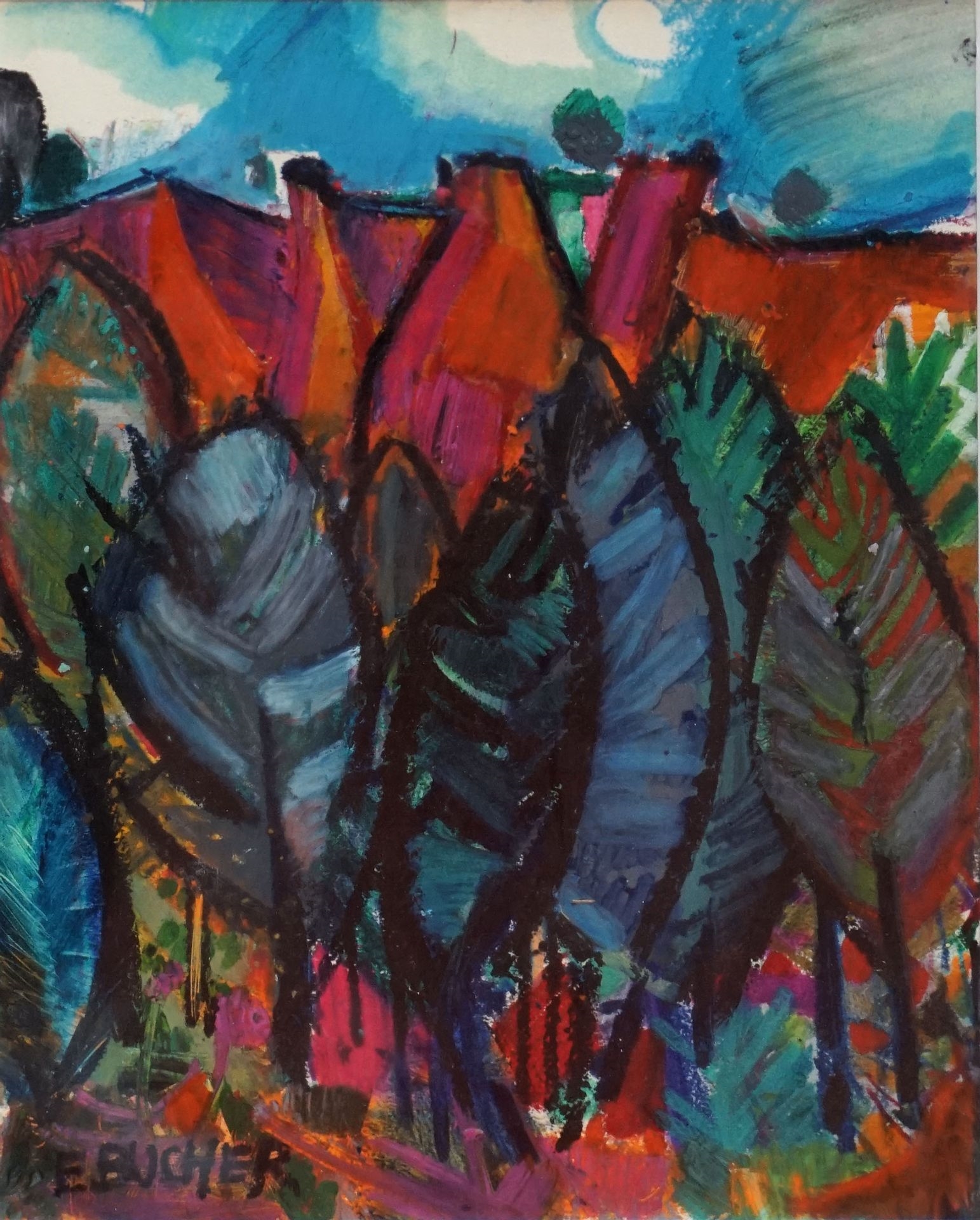 Etienne Bucher | The big trees | MutualArt