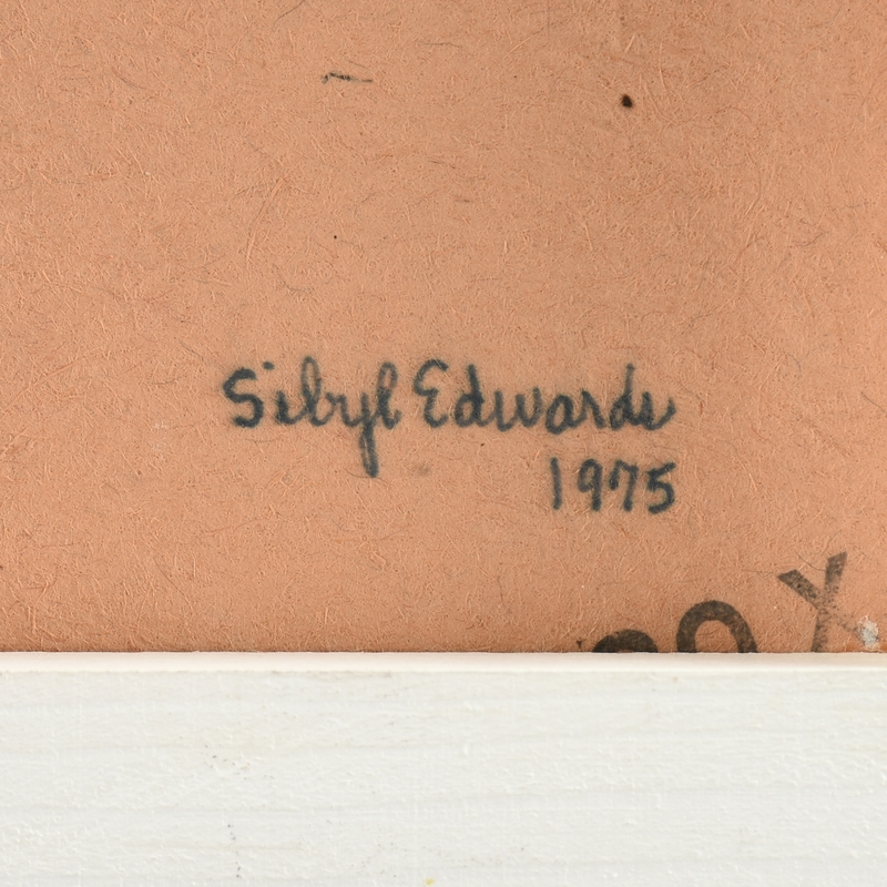 Sybil Edwards | Four Square Color Theory (1975) | MutualArt