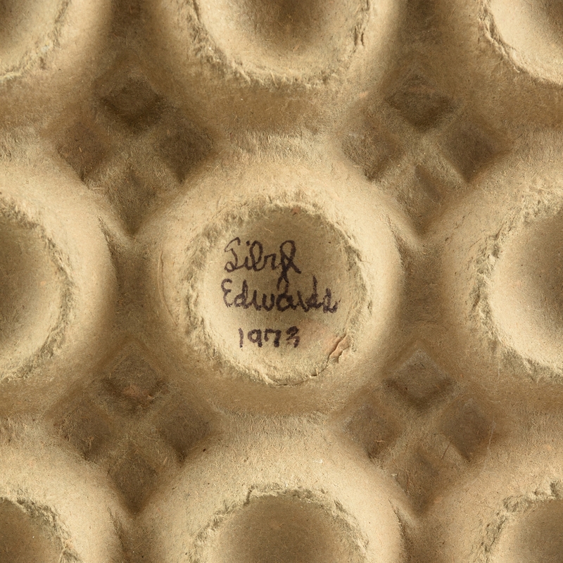 Sybil Edwards | Rainbow Egg Tray (1973) | MutualArt