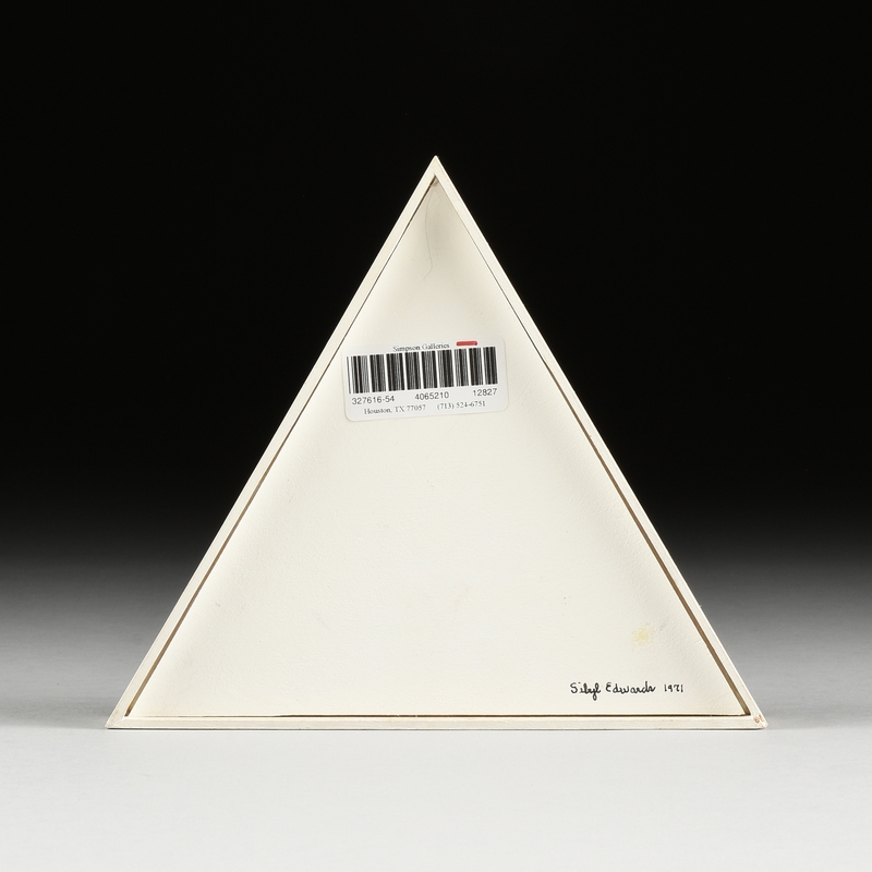 Sybil Edwards | A CONSTRUCTIVIST OP ART SCULPTURE (1971) | MutualArt