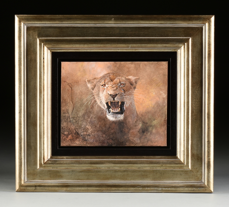 Kobus Moller | Lioness Warning (2007) | MutualArt
