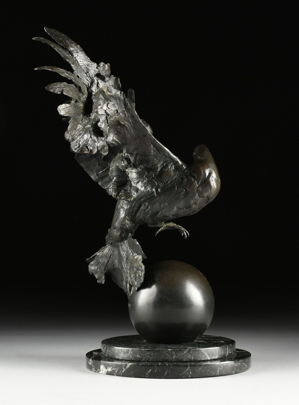 Sandy Scott | Dove on Sphere (1985) | MutualArt