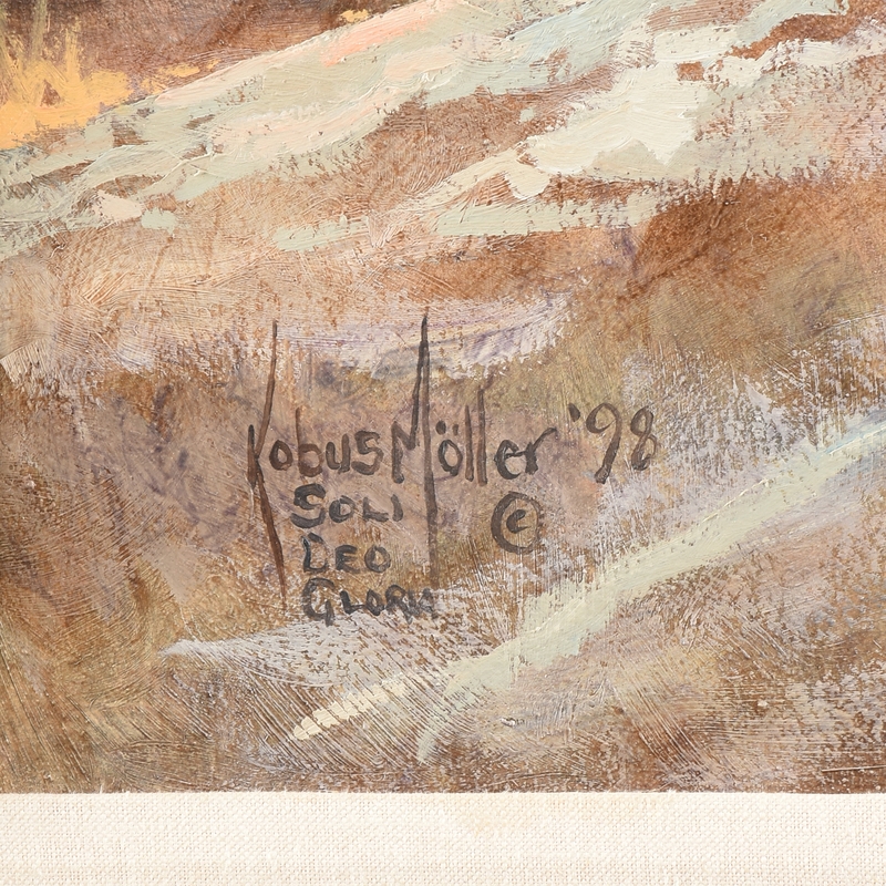 Kobus Moller | Stag with Calves (1998) | MutualArt