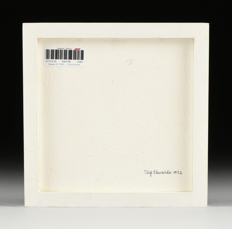 Sybil Edwards | AN OP ART COLOR THEORY PAINTING (1972) | MutualArt