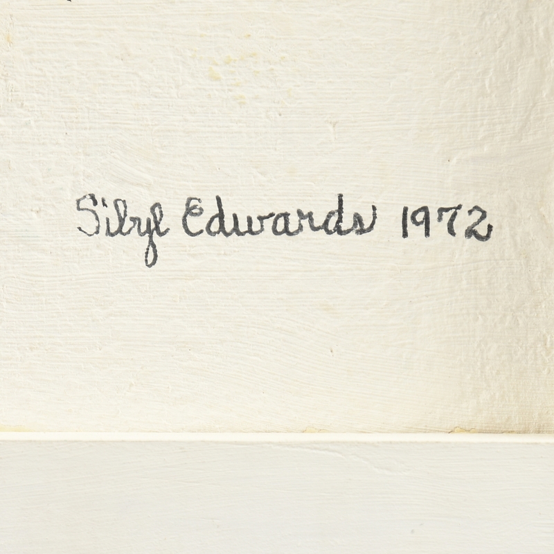 Sybil Edwards | AN OP ART COLOR THEORY PAINTING (1972) | MutualArt