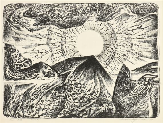 Alexandre Hogue | Primordial (1964) | MutualArt