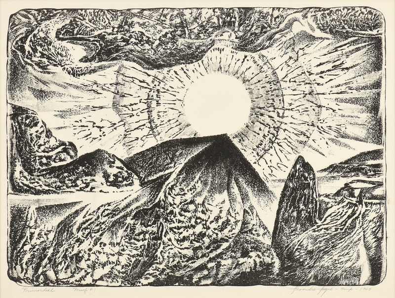 Alexandre Hogue | Primordial (1964) | MutualArt