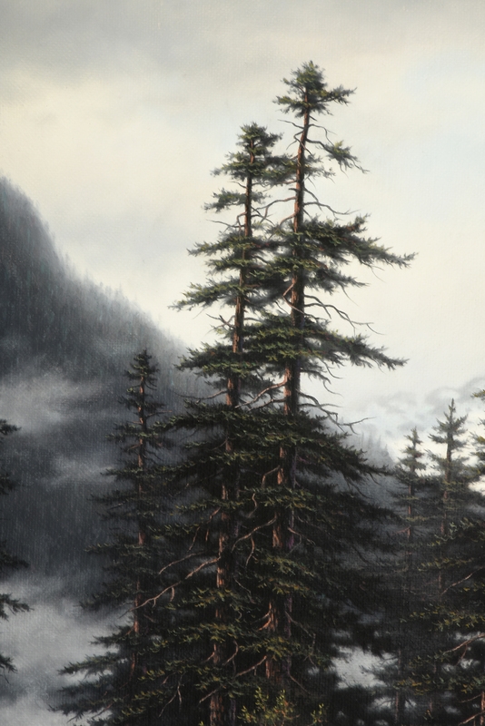 Mark Pettit | Mountain Morning with Clouds | MutualArt