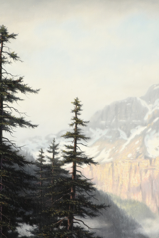 Mark Pettit | Mountain Morning with Clouds | MutualArt