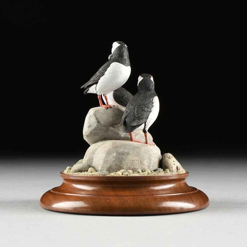 Manfred K. Scheel | Atlantic Puffins (1989) | MutualArt