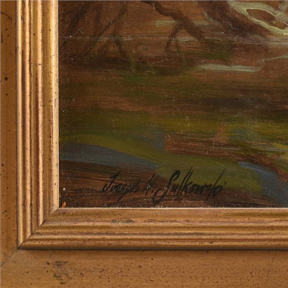 Joseph H. Sulkowski | Fly Fisherman in Landscape | MutualArt