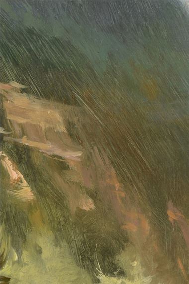 Joseph H. Sulkowski | Fly Fisherman in Landscape | MutualArt