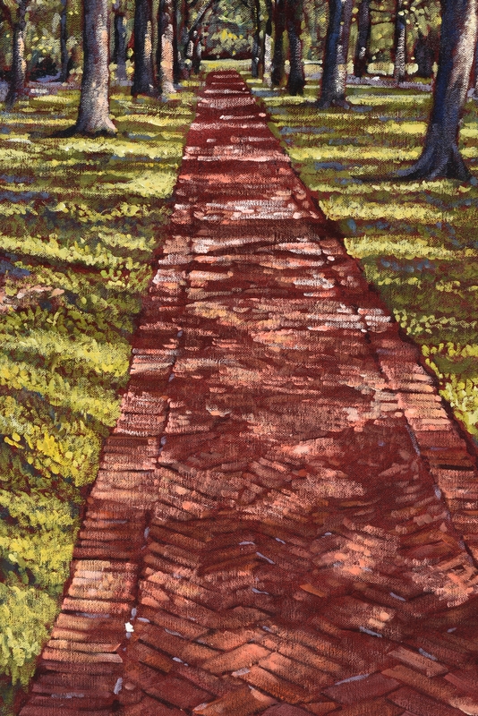 Tim Saska | Brick Path | MutualArt