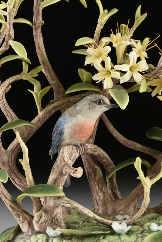 Boehm | Western Bluebirds | MutualArt