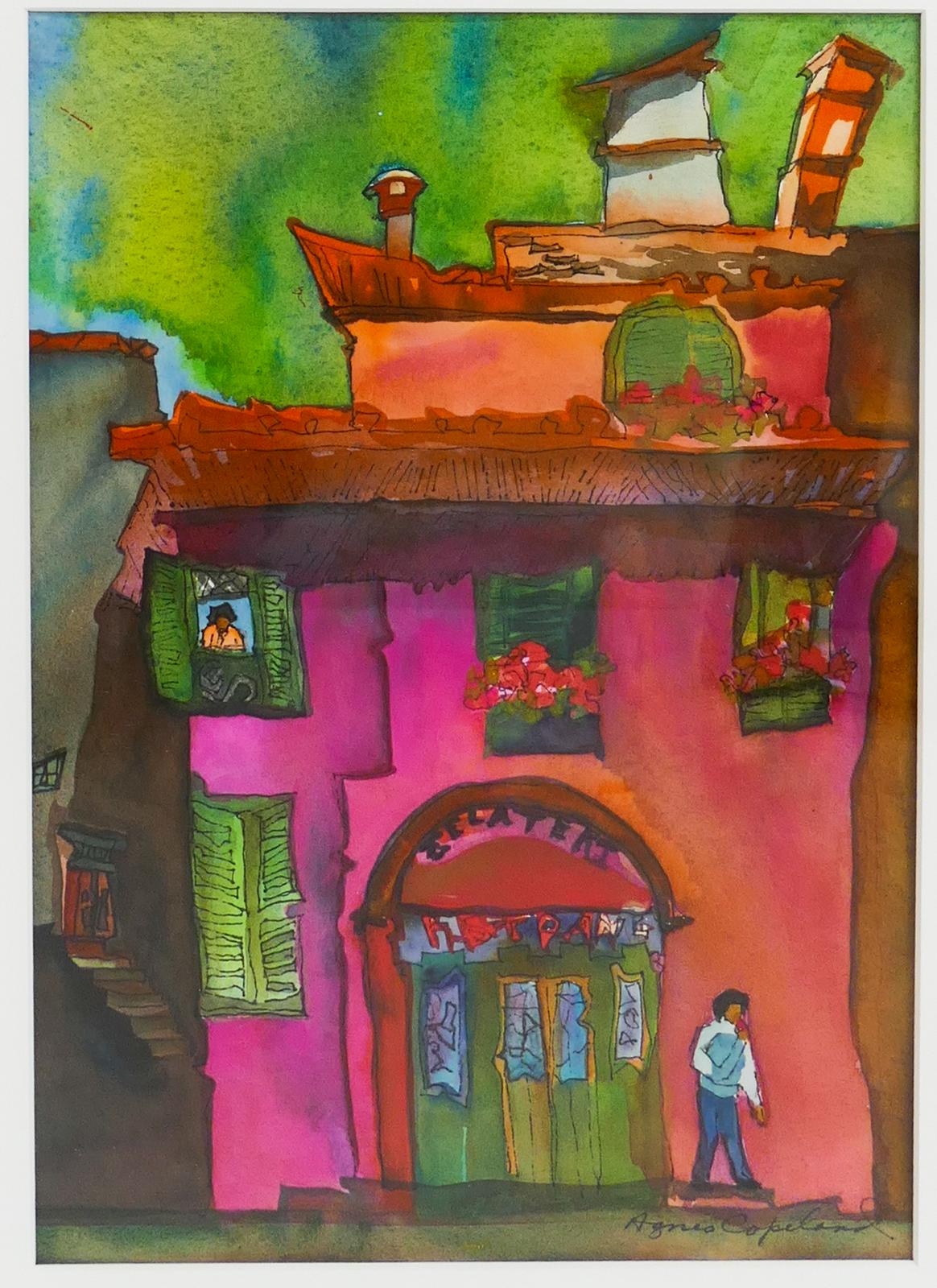 Agnes Copeland | ITALIAN STREET SCENE | MutualArt