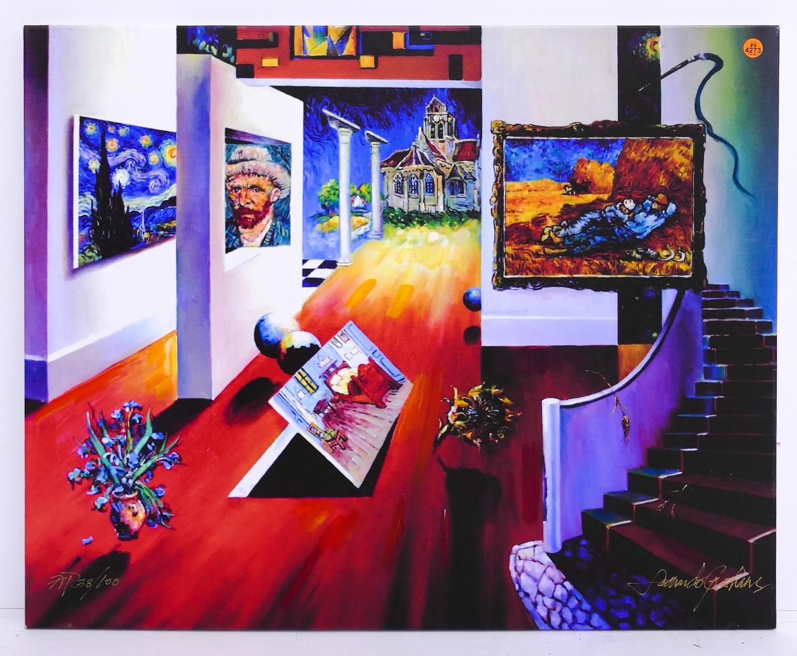 Leonardo G. Zhang | HOMAGE TO VAN GOGH | MutualArt