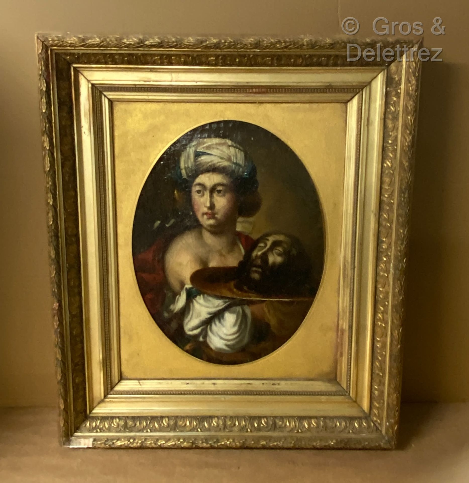 Spanish School, 18th Century | Salomea carrying the head of Saint John ...