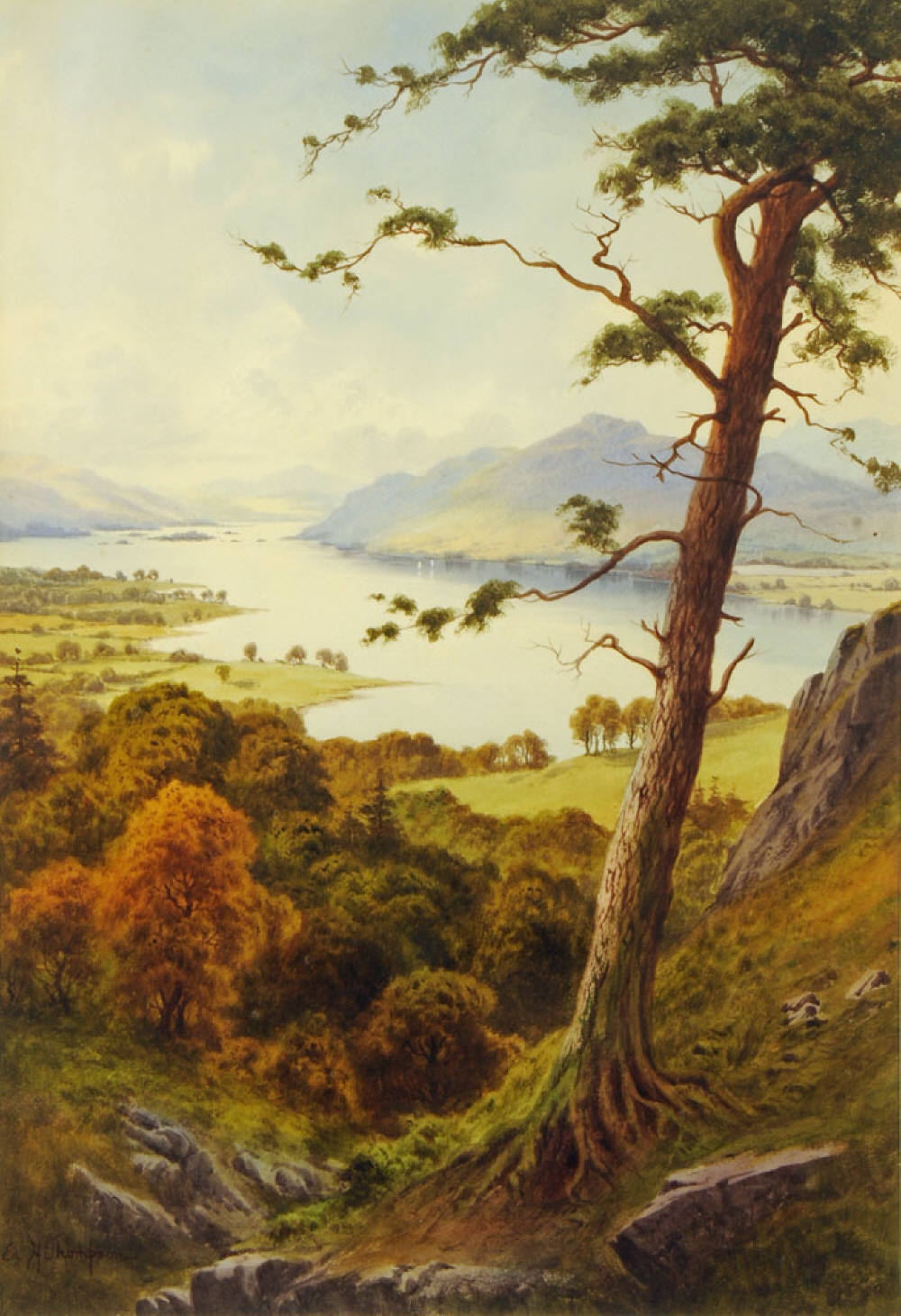 Edward Horace Thompson | Ullswater | MutualArt