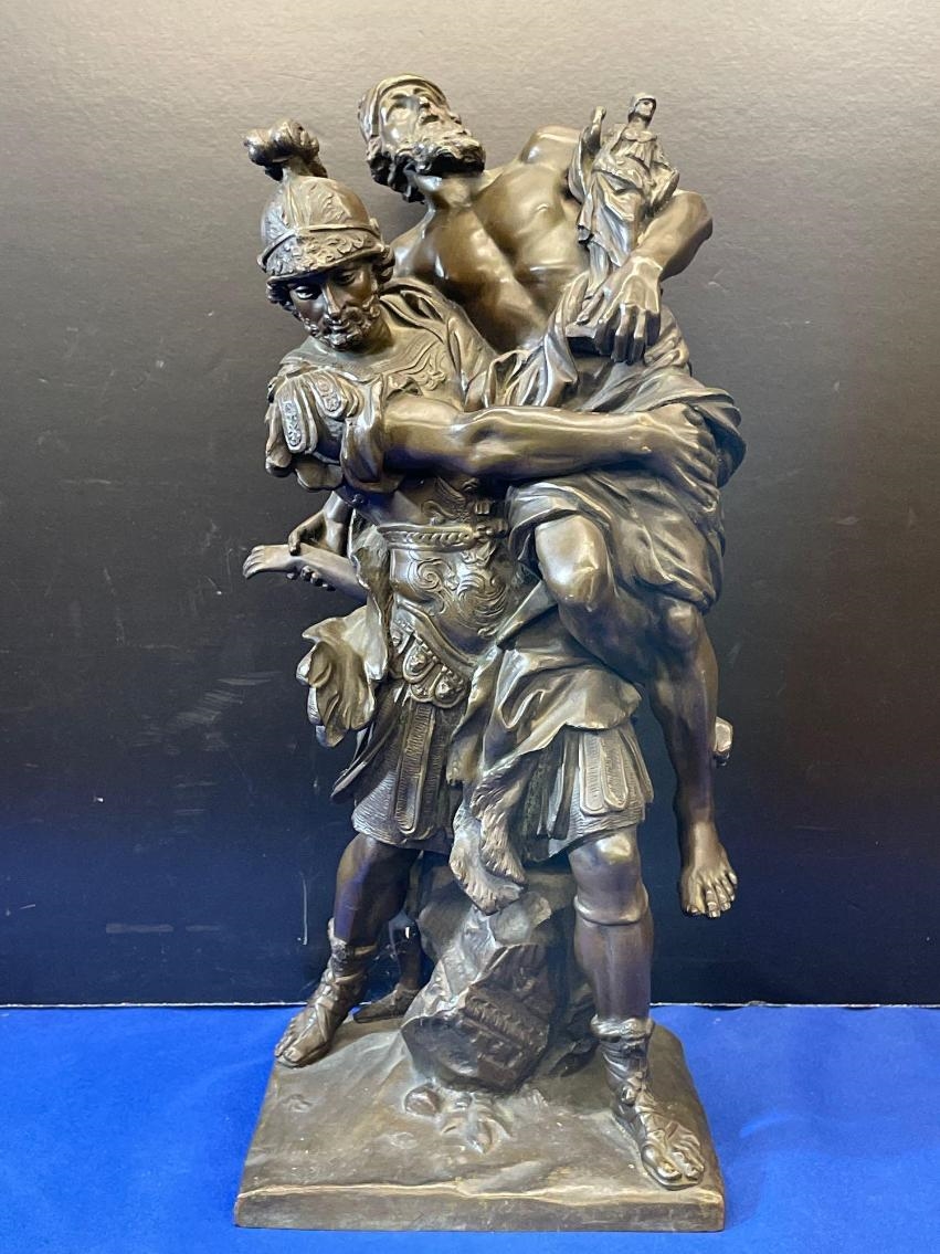 Pierre Lepautre | Aeneas Carrying his Father | MutualArt