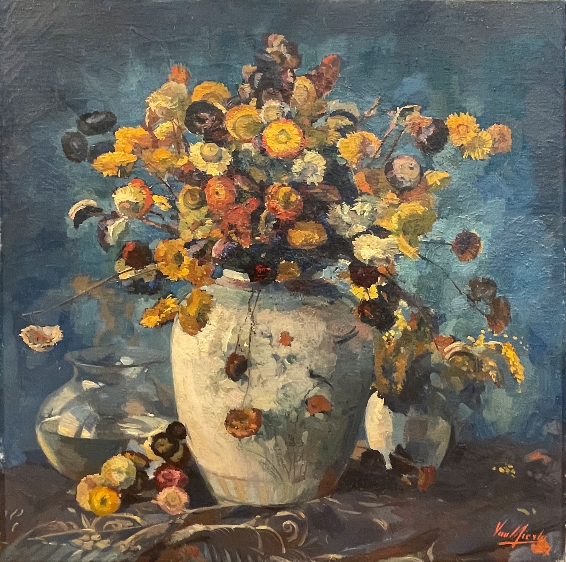 Eugène Van Mierlo | Autumn Flowers (1927) | MutualArt