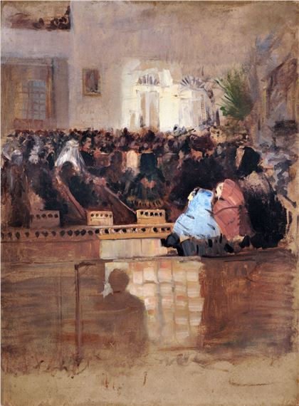 Osmar Schindler | Trauungszeremonie (1900) | MutualArt