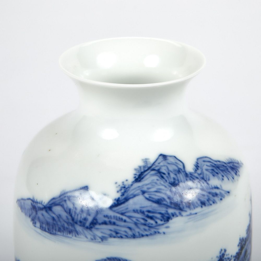 Wang Bu | Republic Chinese Porcelain Vase | MutualArt