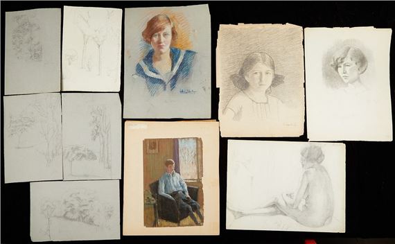 John Koch | Large Group of John Koch Drawings | MutualArt