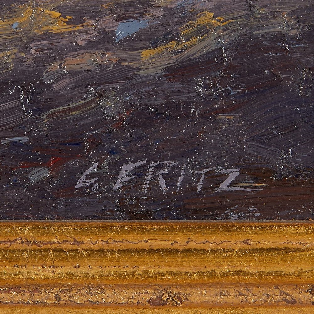 Charles Fritz | Deep Into Cottonwood Canyon | MutualArt