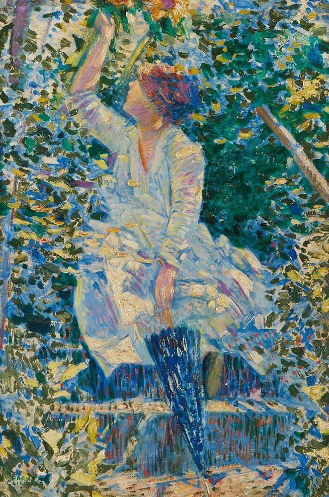 Franz Gailliard | Woman w/ Trees | MutualArt