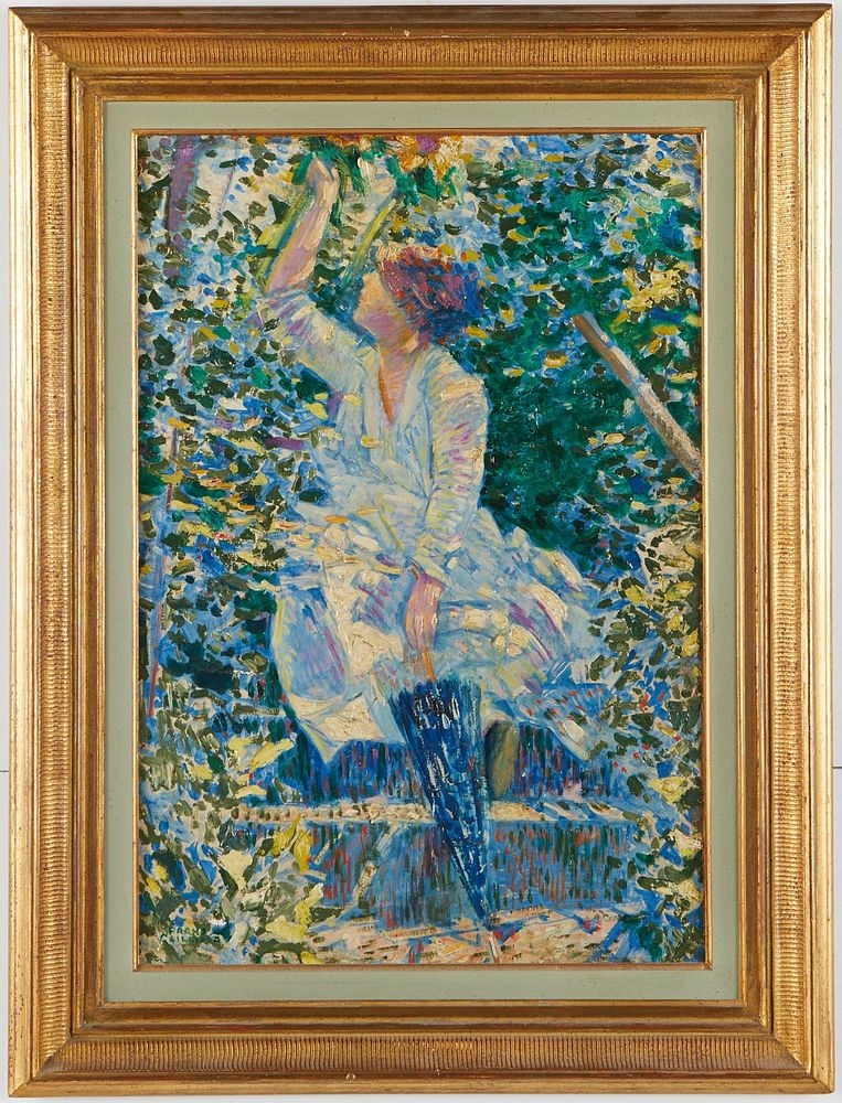 Franz Gailliard | Woman w/ Trees | MutualArt