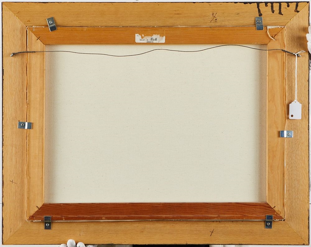 Ellen Eilers | Untitled (Forest Pond with Fence) | MutualArt