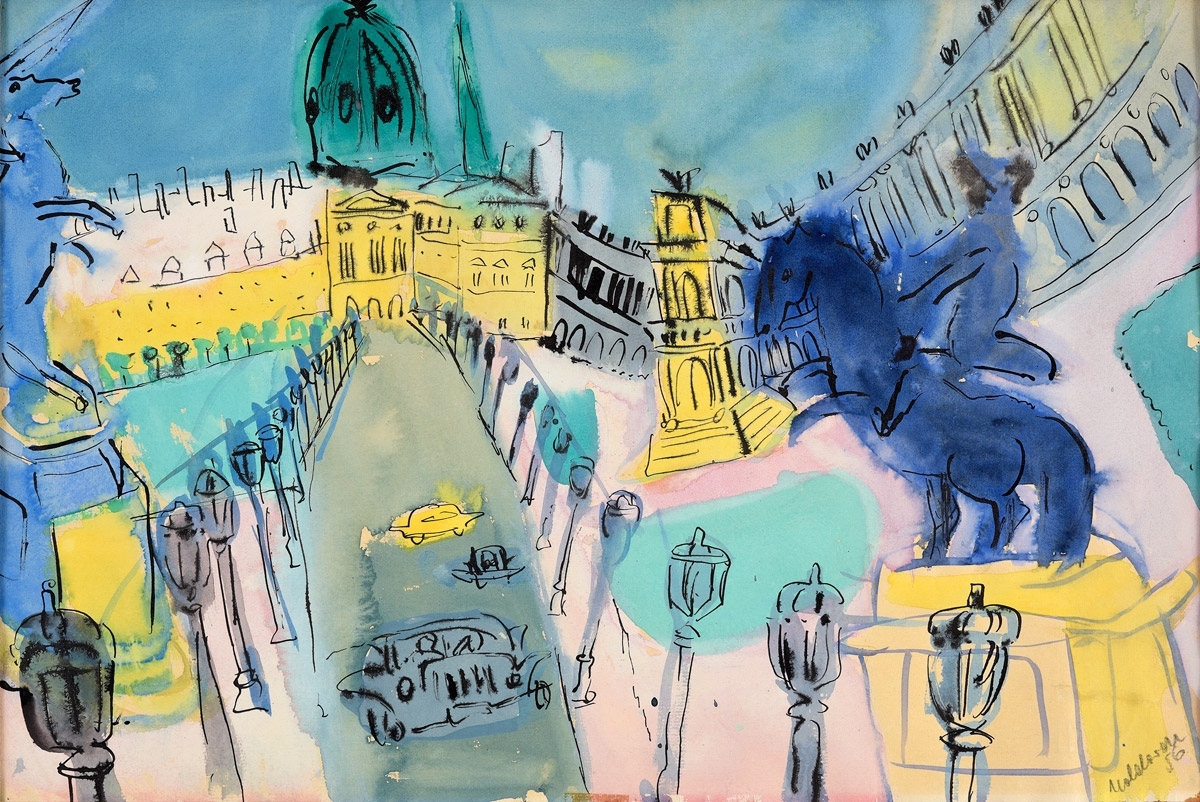 Kurt Moldovan | Ansicht von Wien (1956) | MutualArt