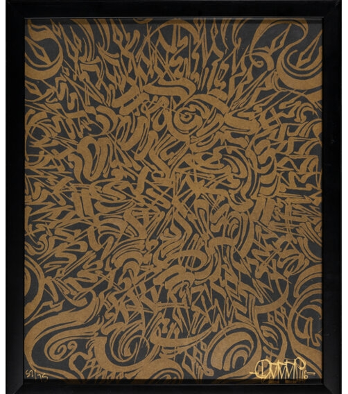 DEFER | Write Into Existence (Gold) (2016) | MutualArt